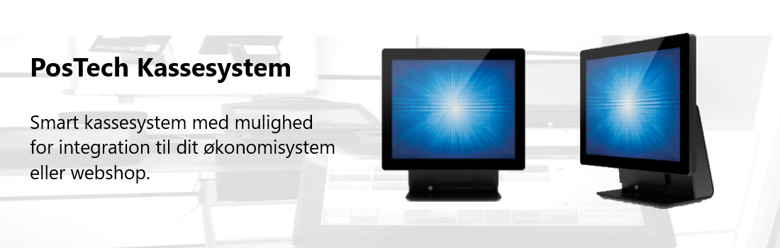 POS Kasseapparater Slagelse - Dankort, Bonprinter, Scanner, Flexpos